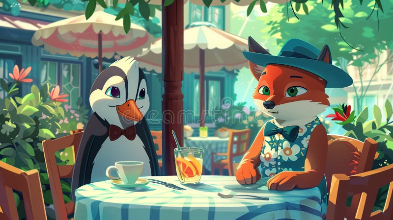 Penguin Having Conversation Stock Illustrations – 1 Penguin Having ...