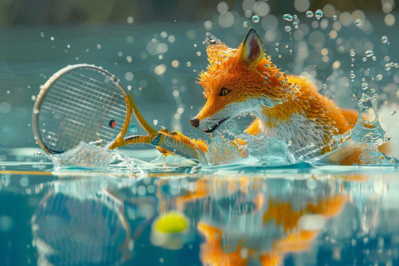 Fox Tennis Stock Illustrations – 37 Fox Tennis Stock Illustrations ...
