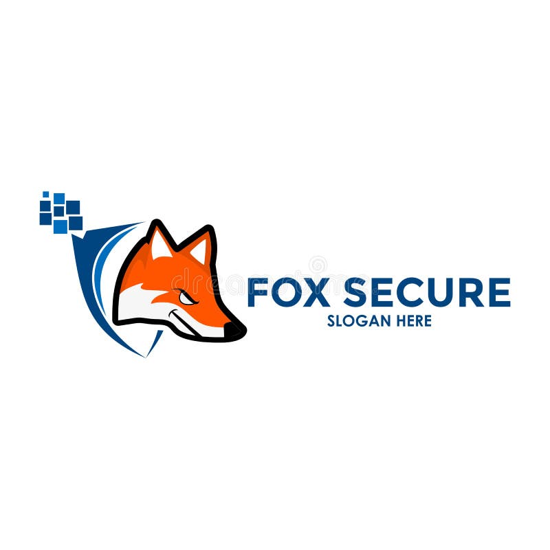 Fox Secure Logo Icon , Fox Logo Design Template Vector Isolated Stock ...