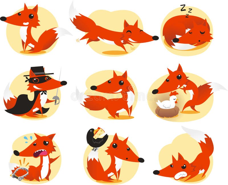 Animated Fox Stock Illustrations – 499 Animated Fox Stock Illustrations ...