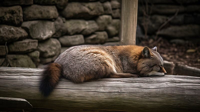 Fox Log Stock Illustrations – 117 Fox Log Stock Illustrations, Vectors ...