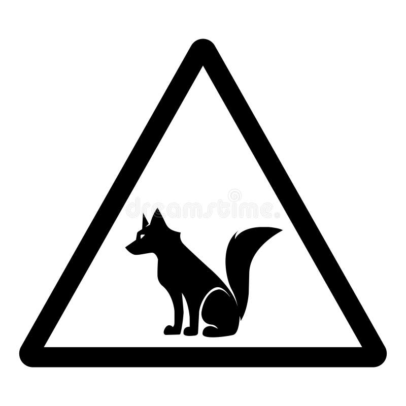 Fox Symbol Sign,Vector Illustration, Isolate on White Background Label ...