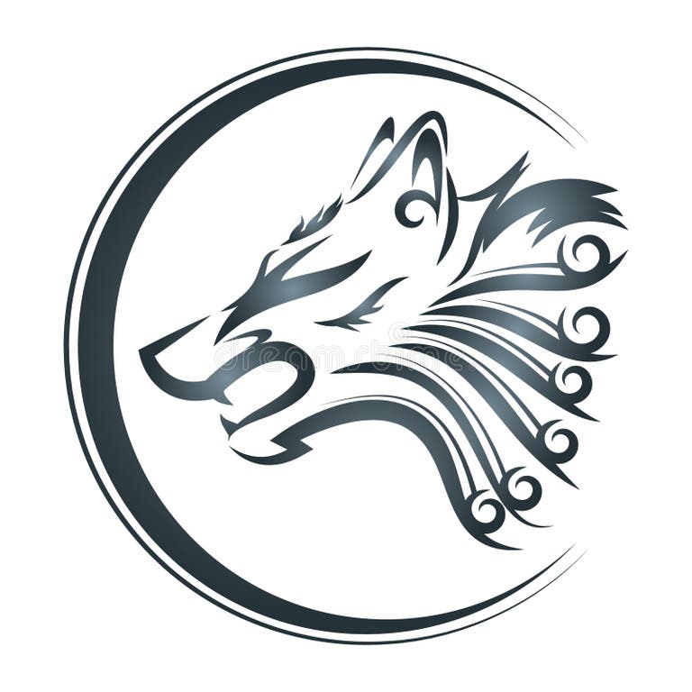 Fox Tattoo. Vector Illustration Decorative Design Stock Vector ...