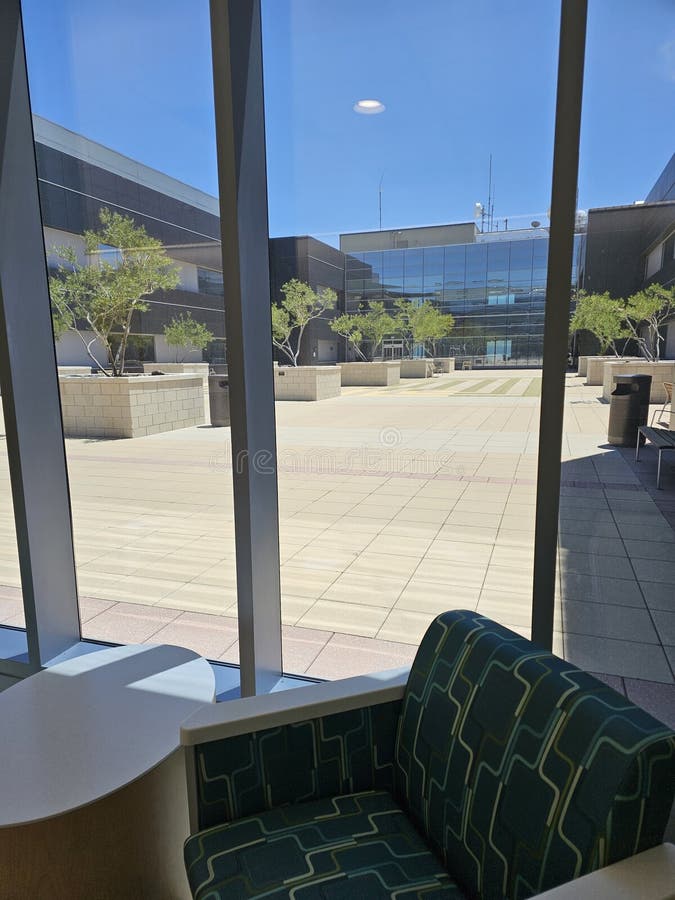 Foyer Garden Patio in the Sunshine! Stock Photo - Image of facade, roof ...