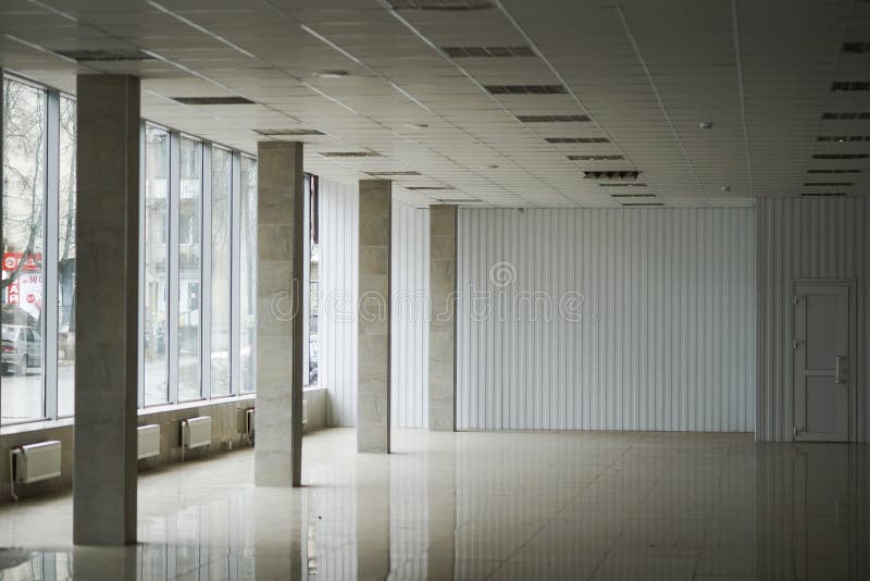 Foyer for Trade, Shop Premises Stock Image - Image of furniture ...
