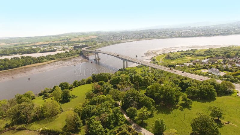 Foyle Bridge Co Derry Northern Ireland Stock Image - Image of span ...