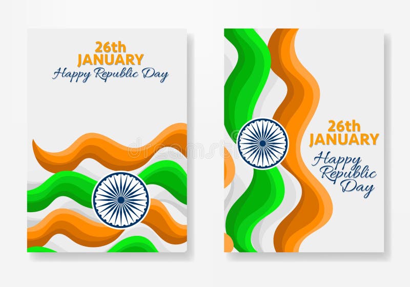 Vector Illustration of 26th of January, Republic Day Celebration of ...