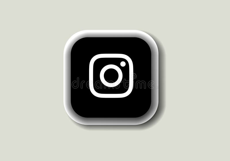 Instagram New Logo and Icon Printed on White Paper. Editorial ...