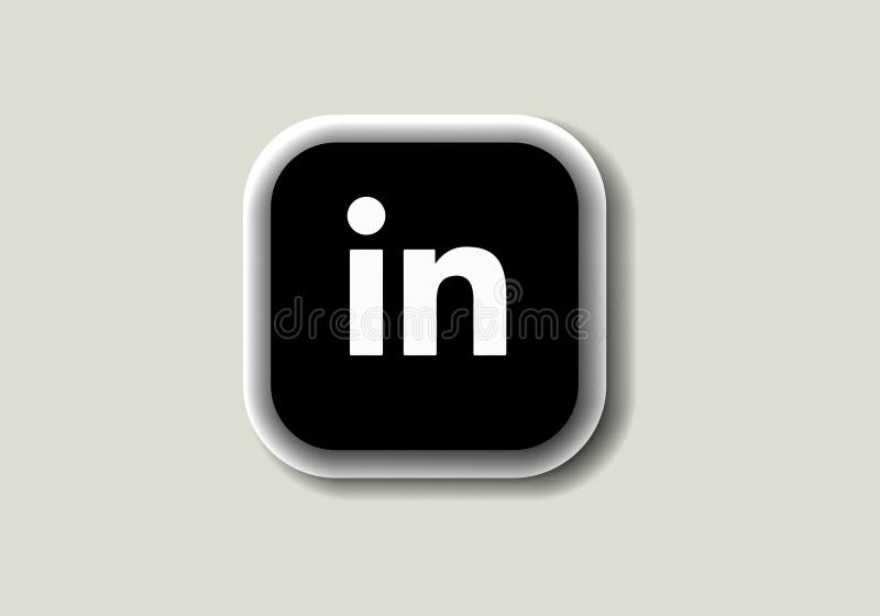 Linkedin New Logo and Icon Printed on White Paper. Linkedin Social ...