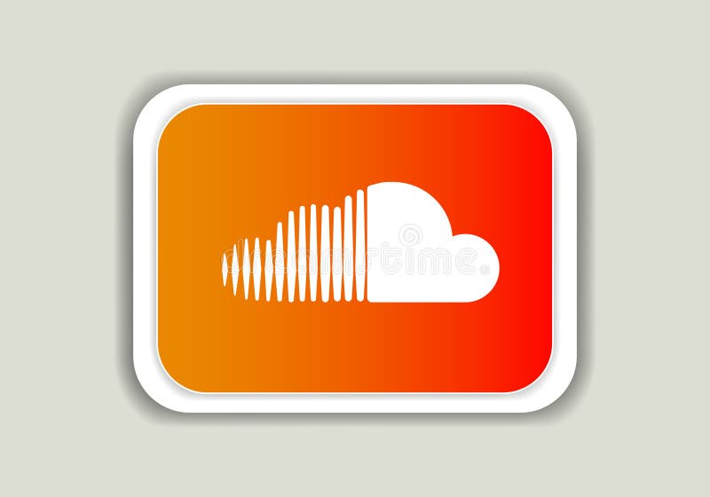SoundCloud Logo Sign Symbol Vector. Mobile Apps Online Service Icon ...