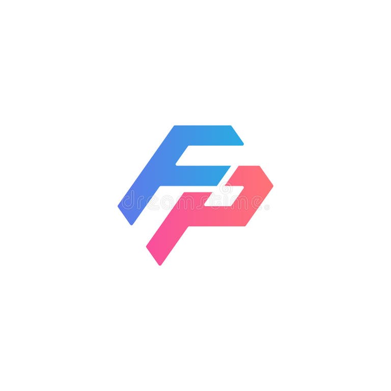 FP Logo, FP Monogram, Initial FP Logo, Letter FP Logo, Creative Icon ...
