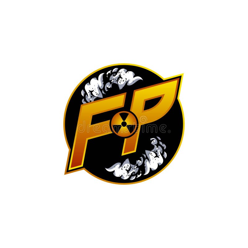 FP Logo Monogram ESport Gaming with Gas Shape Design Stock Vector ... FP Logo Monogram ESport Gaming with Gas Shape Design Stock Vector ...