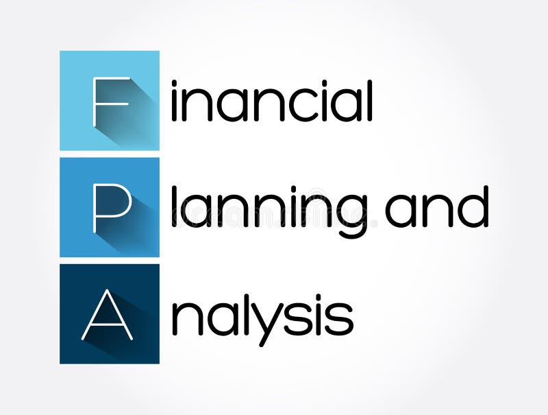 FPA Financial Planning and Analysis - Set of Four Activities that ...