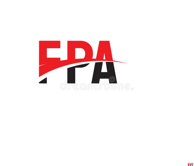 FPA Letter Initial Logo Design Vector Illustration Stock Vector ...
