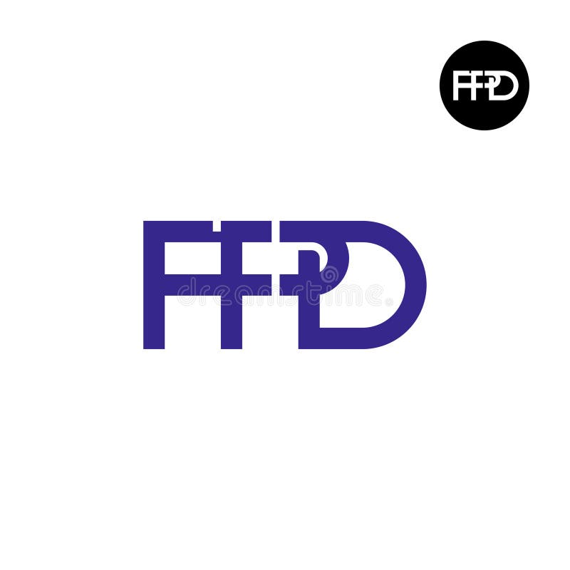 FPD Logo Letter Monogram Design Stock Vector - Illustration of ...