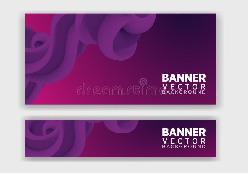 Vector Banner Template. Banner for Website Design. Marketing Design ...