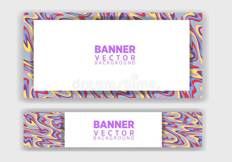 Abstract Graphic Design Banner. Vector Banner Template. Banner for ...