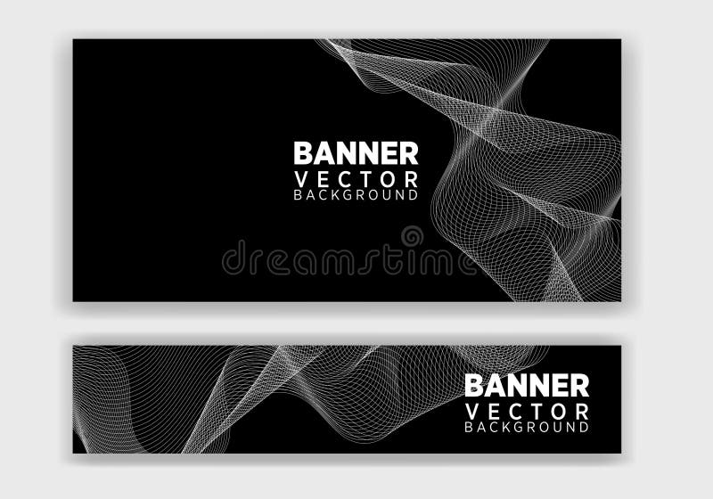 Business Horizontal Banner Template Design. Modern Banner Design. Stock ...