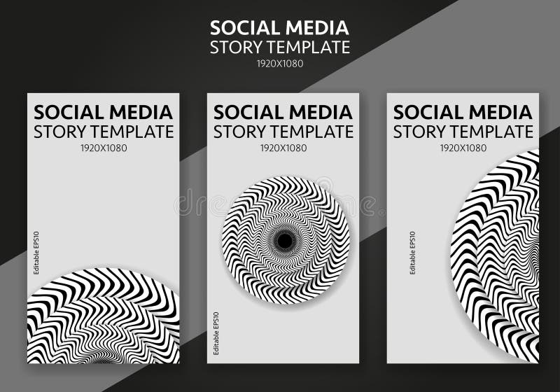 Story Template for Social Media - Editable Story Cover Design for ...