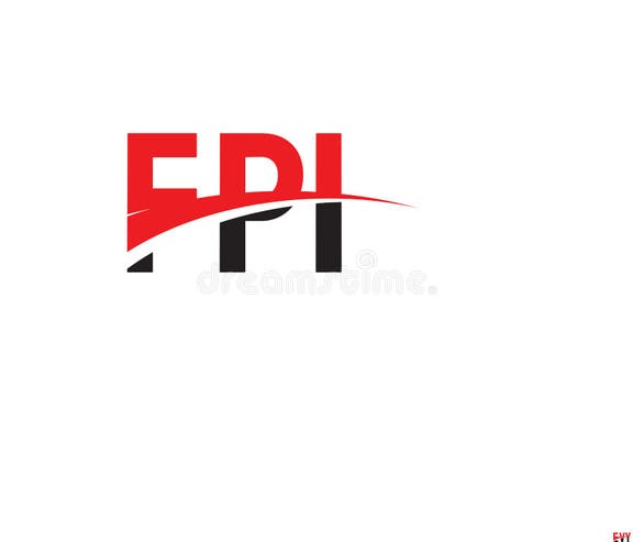 FPI Letter Initial Logo Design Vector Illustration Stock Vector ...