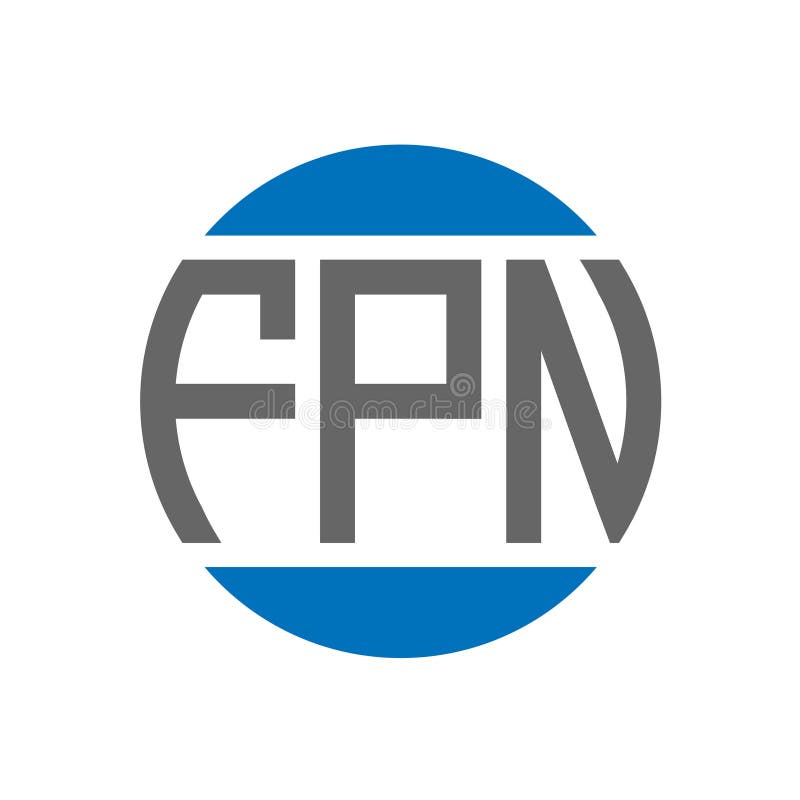 FPN Letter Logo Design on White Background. FPN Creative Initials ...