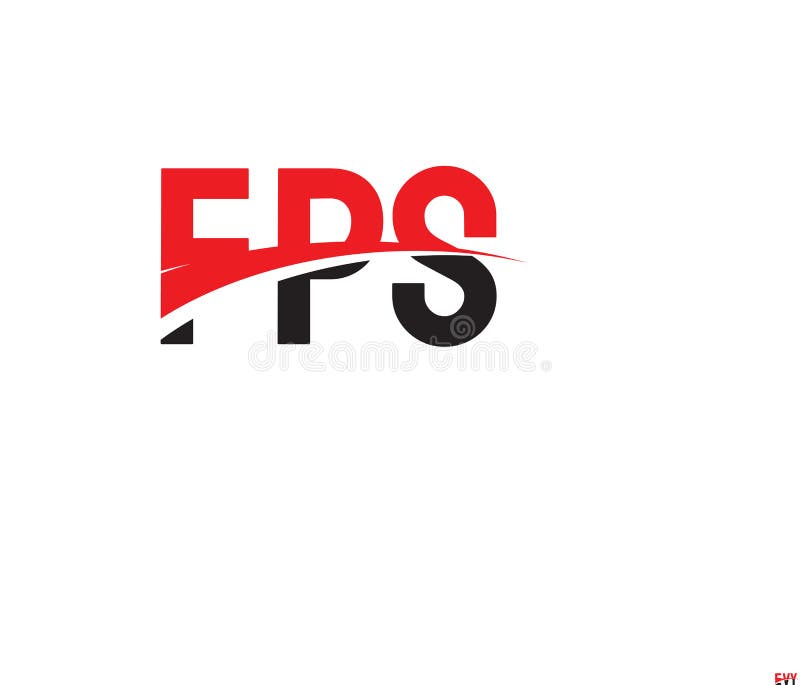 FPS Letter Initial Logo Design Vector Illustration Stock Vector ...