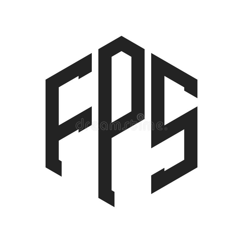 FPS Logo Design. Initial Letter FPS Monogram Logo Using Hexagon Shape ...