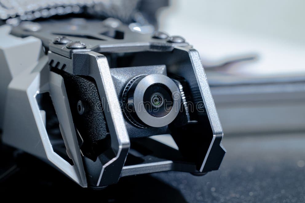 FPV Drone Technology Flying Object Close Up Camera Equipment Workshop ...