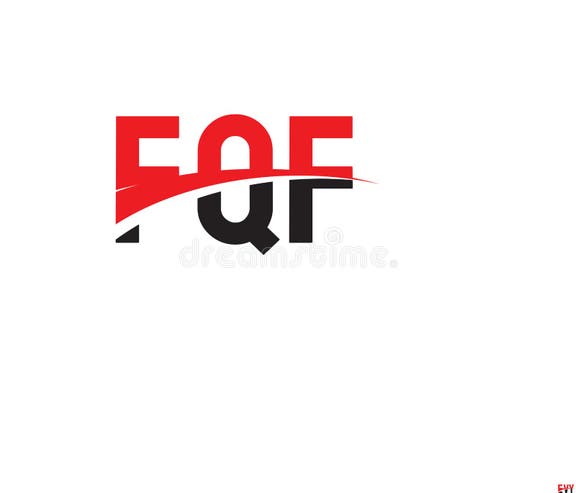 FQF Letter Initial Logo Design Vector Illustration Stock Vector ...