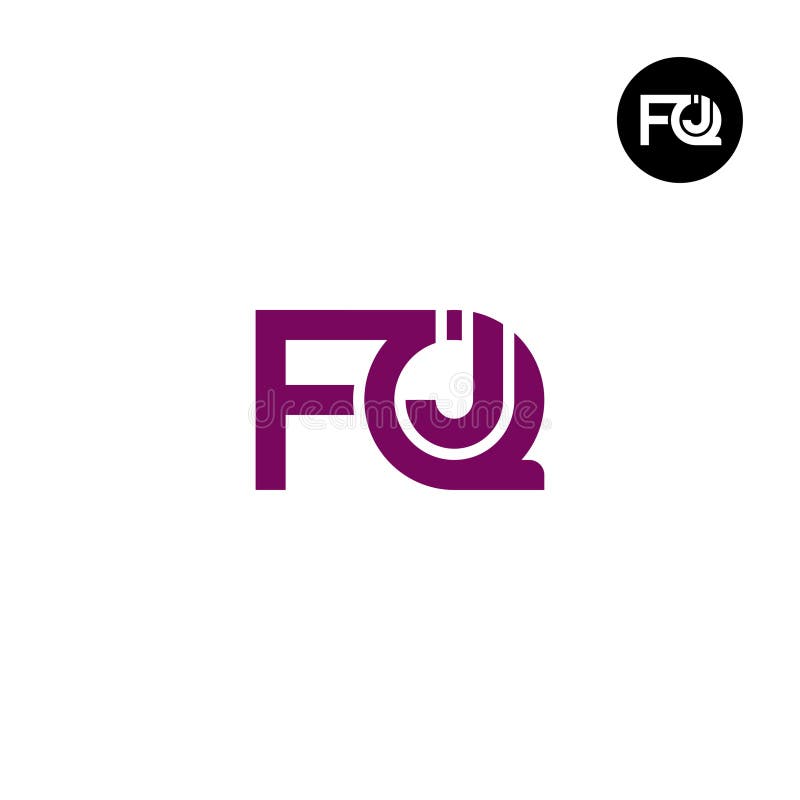 Fqj Monogram Stock Illustrations – 11 Fqj Monogram Stock Illustrations ...