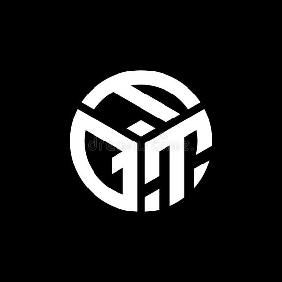 FQT Letter Logo Design on Black Background. FQT Creative Initials ...