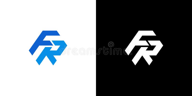 FR Logo, FR Monogram, Initial FR Logo, Letter FR Logo, Modern, Icon ...