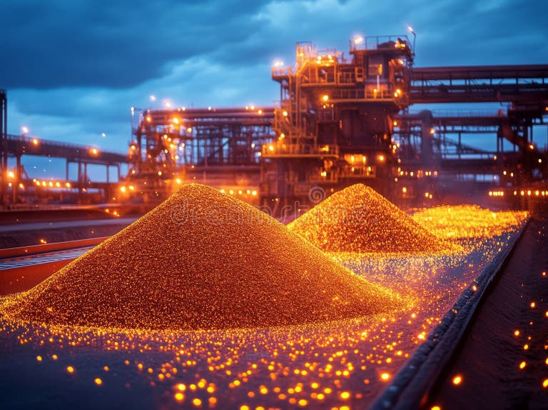 Frac Sand Loading for Hydraulic Fracturing - High-Resolution Image ...