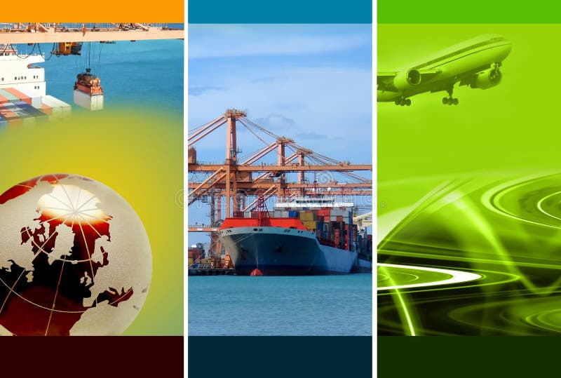 Fracht-Logistik stock abbildung. Illustration von element - 3068647