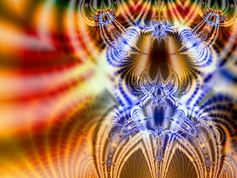 Angel and Heavenly Composition Stock Illustration - Illustration of ...