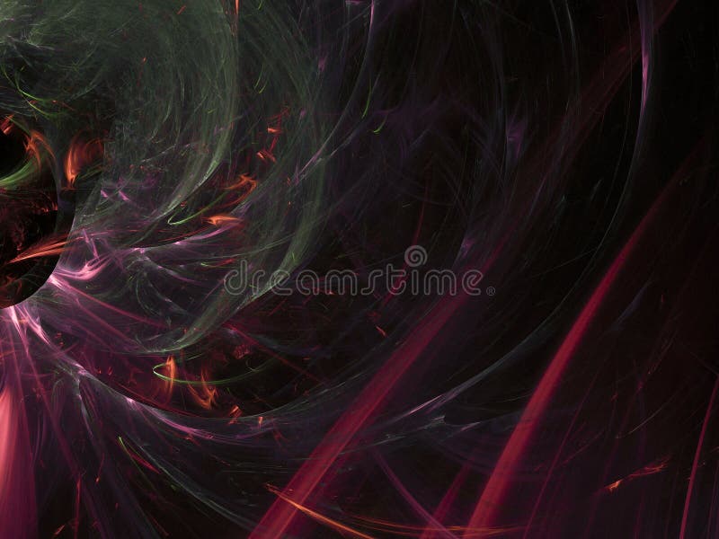 Psychedelic Ethereal Wallpaper Stock Illustration - Illustration of ...