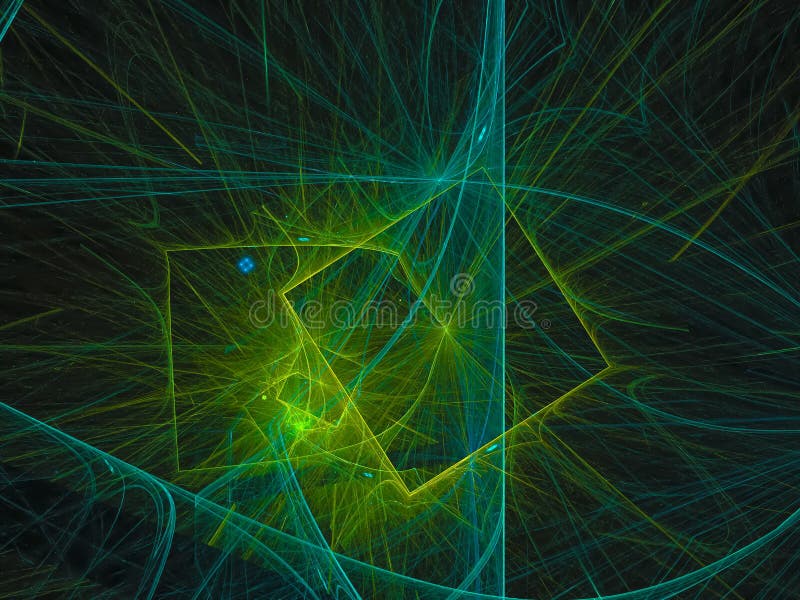 Fractal Abstract, Swirl Flame Surface Template Advertisement Stream ...