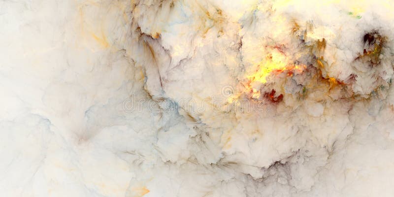 Fractal Alien Asperatus Cloud Storm Fractal Art Stock Illustration ...