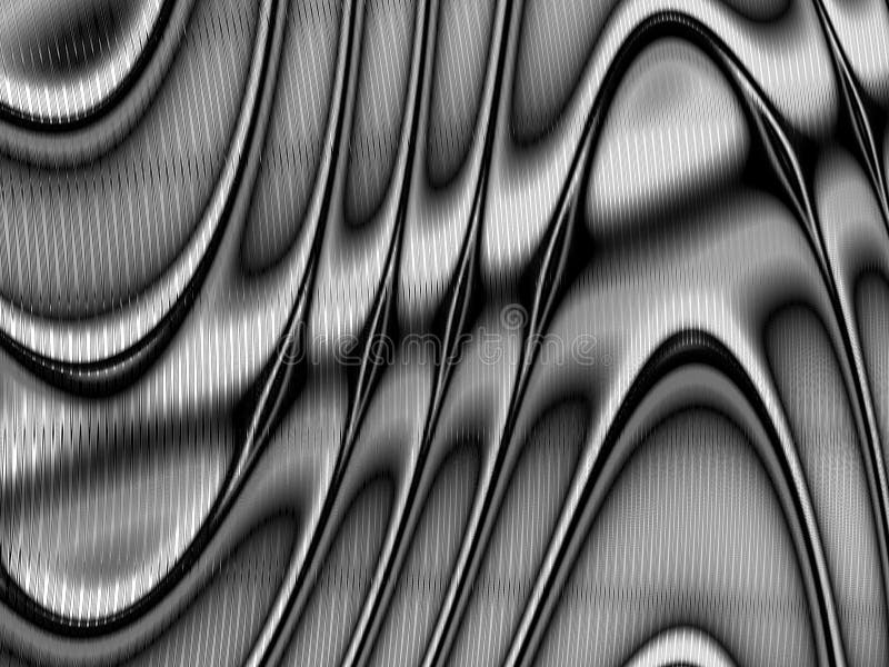 Fractal Black Mandelbrot Set Detail Digital Artwork For Creative Graphic Design Stock