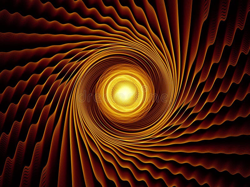 Fractal Burst Design stock illustration. Illustration of rendering ...