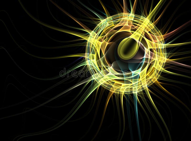Fractal Cilia Germ Cell - Fractal Art Stock Illustration - Illustration ...