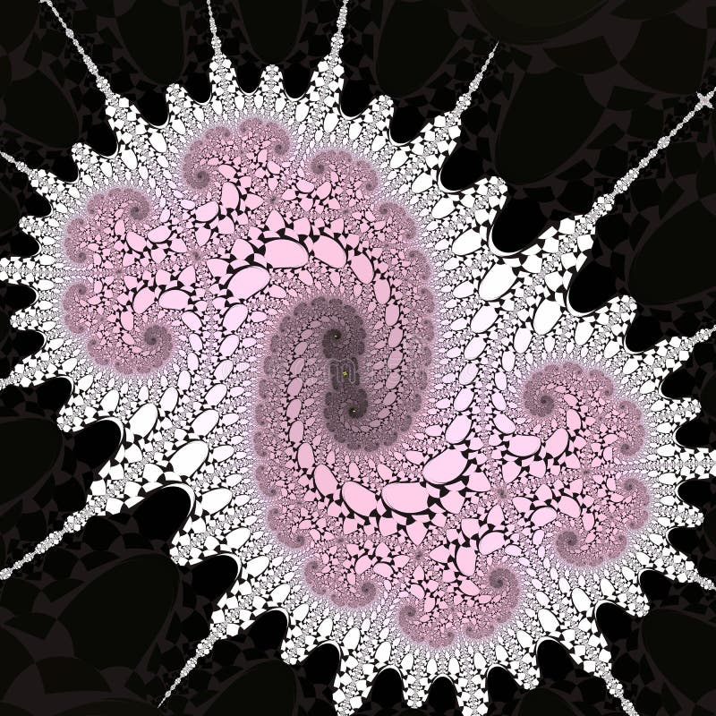 Cell Biology Fractal stock illustration. Illustration of energy - 4001028