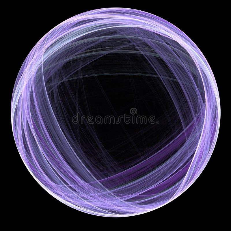 Fractal circle stock illustration. Illustration of ball - 61582959