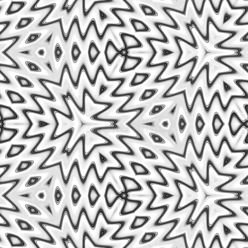 Fractal Complex Black White Patterns - Mandelbrot Set Detail, Digital ...