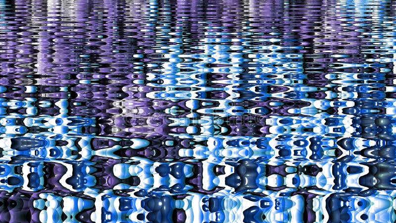 Fractal Complex Blue Purple Patterns - Mandelbrot Set Detail, Digital ...
