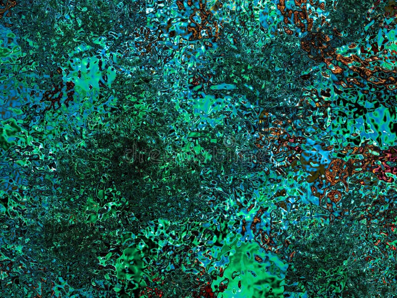 Fractal Complex Green Patterns - Mandelbrot Set Detail, Digital Artwork ...