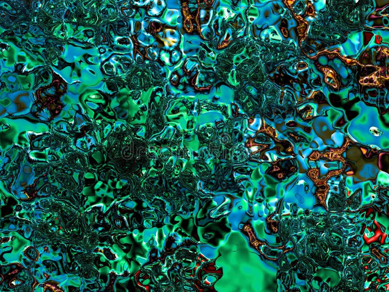 Fractal Complex Green Patterns - Mandelbrot Set Detail, Digital Artwork ...