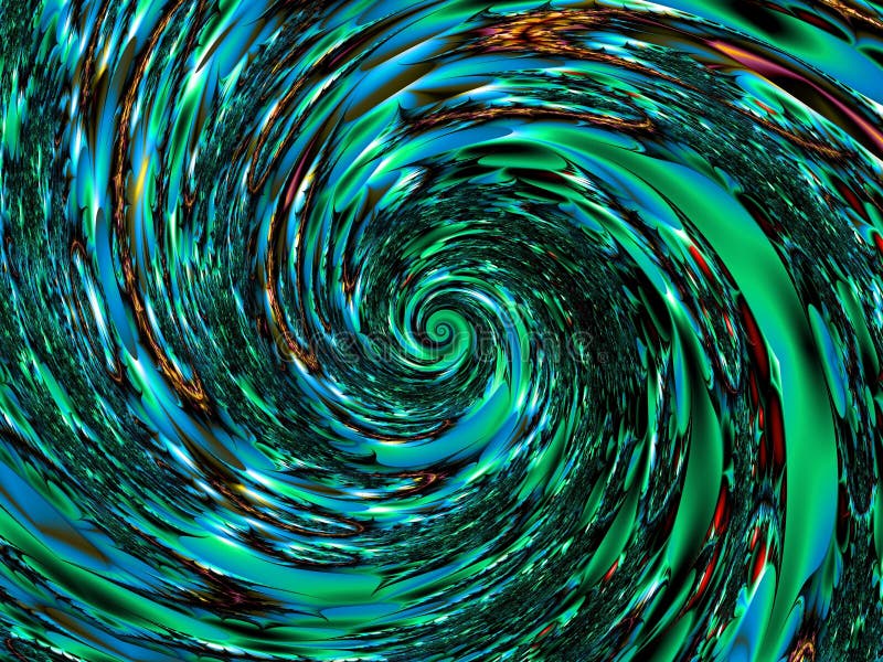 Fractal Complex Green Patterns - Mandelbrot Set Detail, Digital Artwork ...