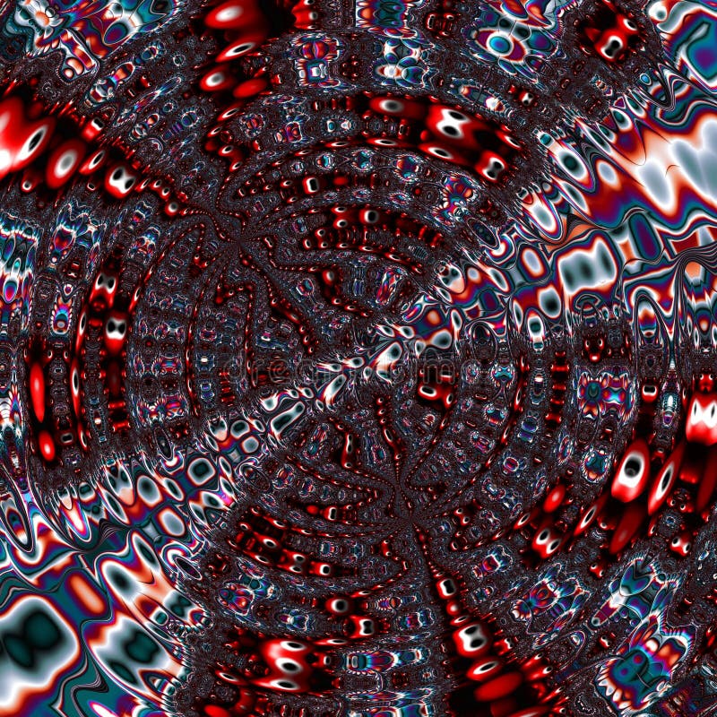 Fractal Complex Red Patterns - Mandelbrot Set Detail, Digital Artwork ...