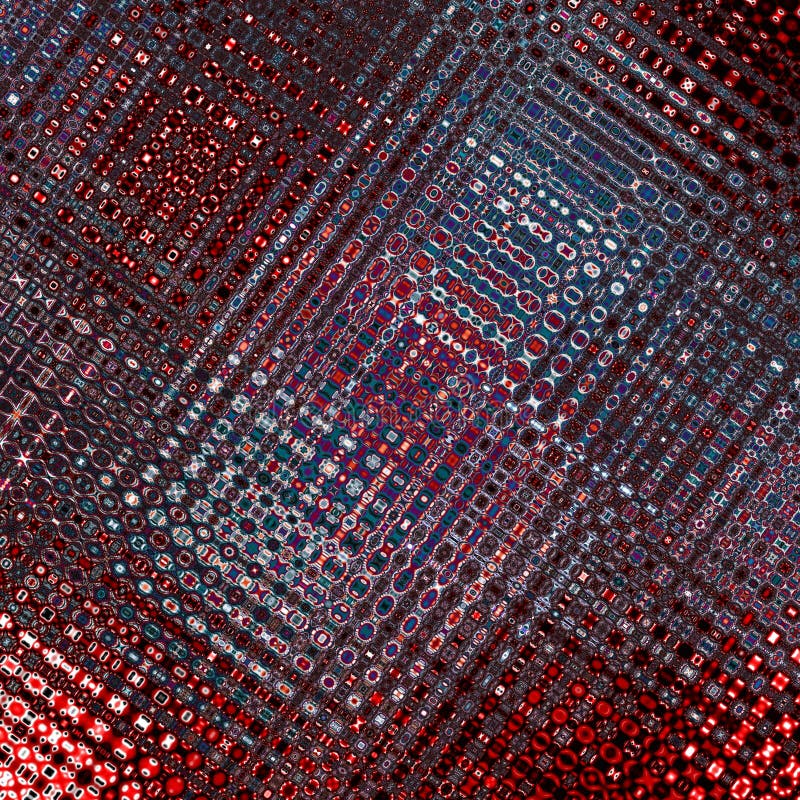 Fractal Complex Red Patterns - Mandelbrot Set Detail, Digital Artwork ...